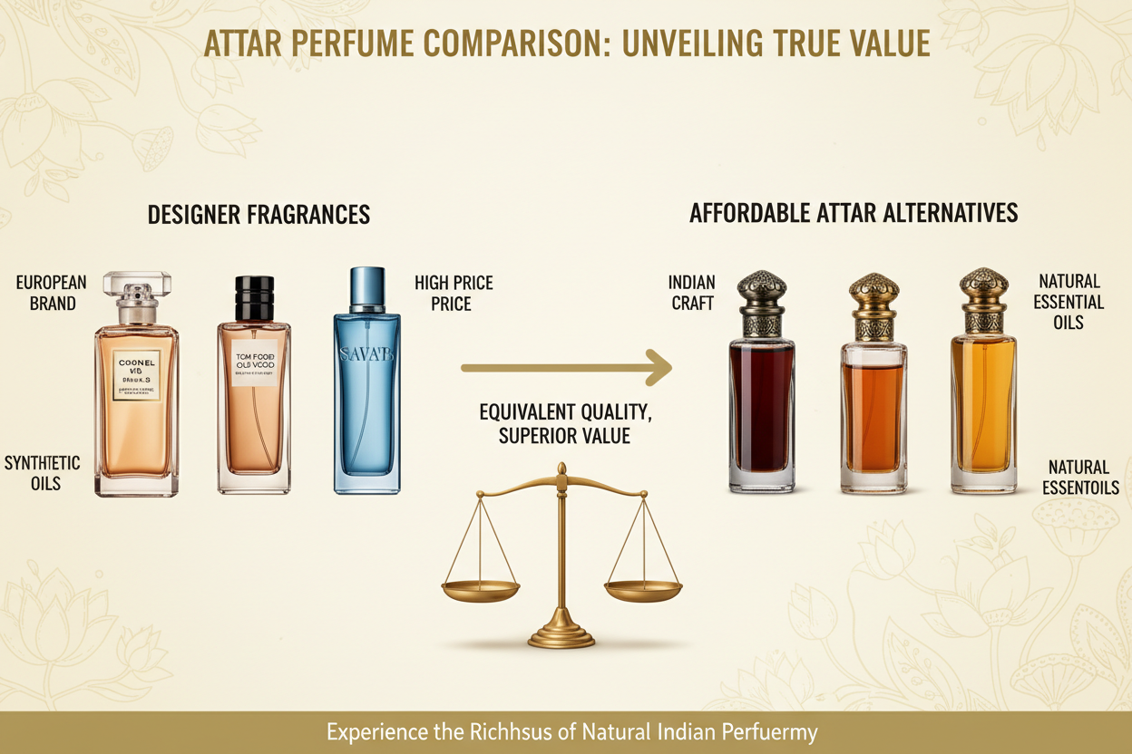 Attar vs Designer Perfume: Which is Better Under 500? Complete Guide ...